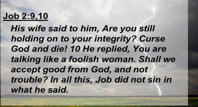 Job 2:10 (Listen to or Read) - GNT - Uplifting Scriptures