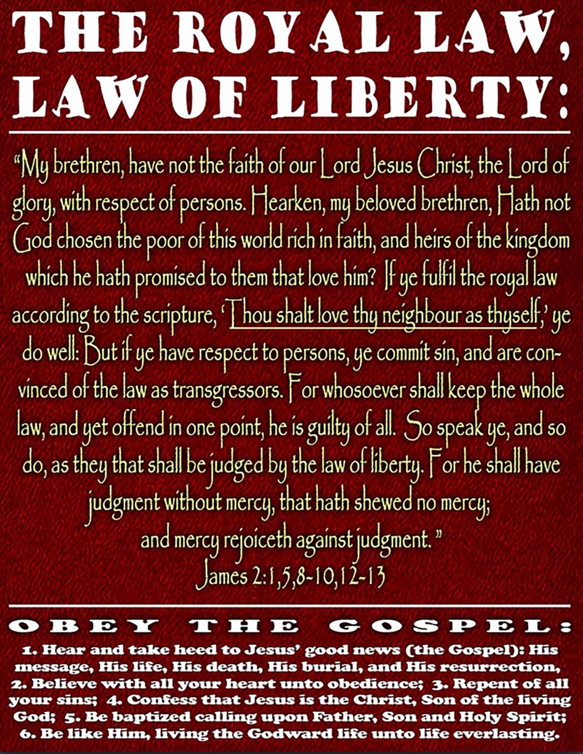 James 2 All Lives Matter Listen To Dramatized Or Read GNT James 2 All Lives Matter Listen To Dramatized Or Read GNT