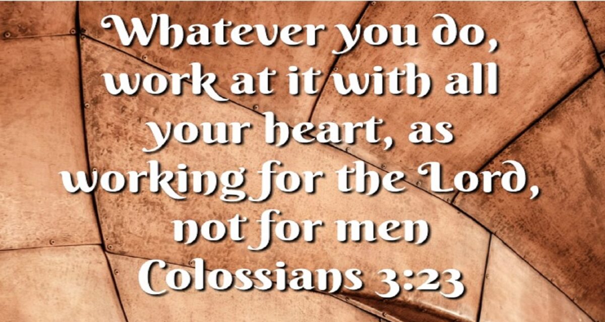 Colossians 3 - How to Work, How to Live (Listen to Dramatized or Read ...