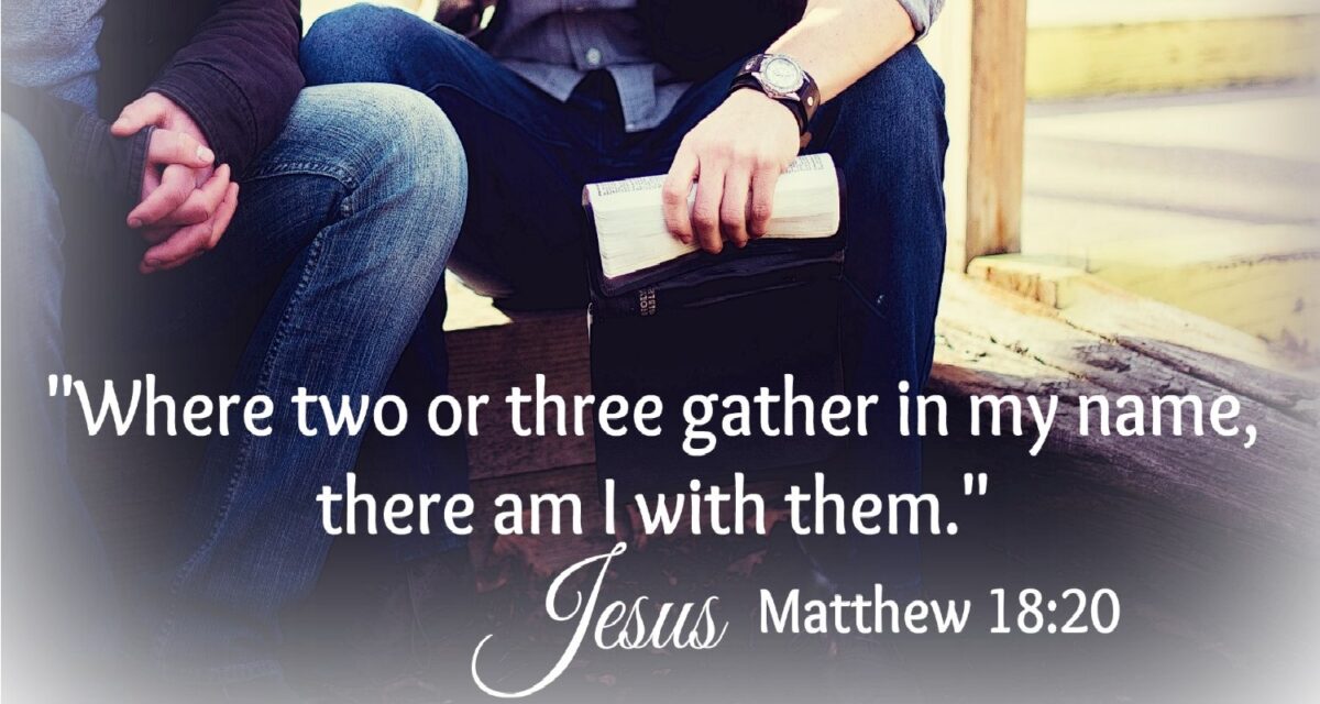Matthew 18:20 where two or three come together ( Listen to Dramatized ...
